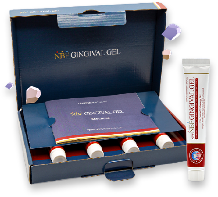 Zo werkt de NBF Gingival tandvleesgel - NBF Gingival Gel